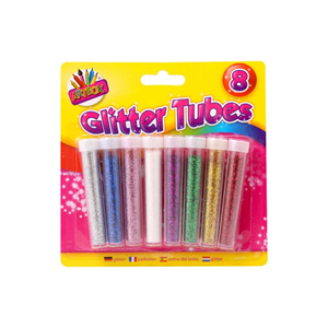 ArtBox 8 Assorted Colour Glitter Tubes