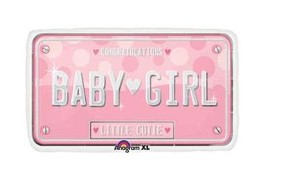Anagram Baby Girl License Plate