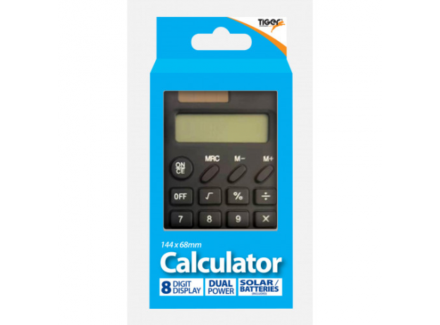 Tiger Desk Calculator - Black