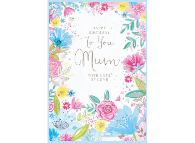 Simon Elvin 30979MUMTRAD FEMALE C50 Pack Of 6 Isabel Garden Greeting Cards