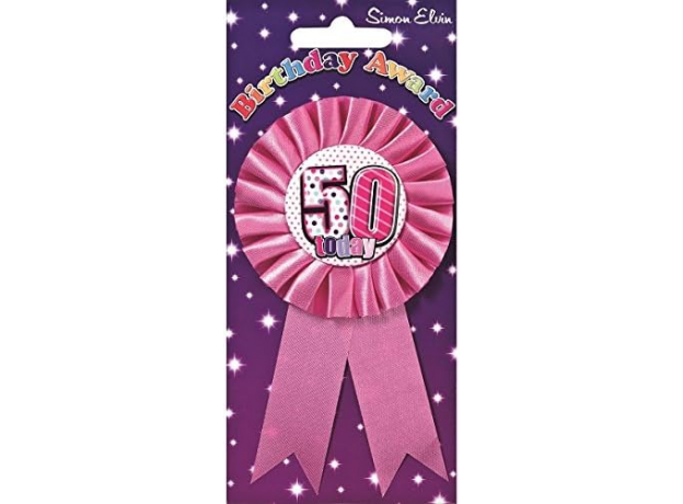 Happy Birthday Rosette - Female 50th