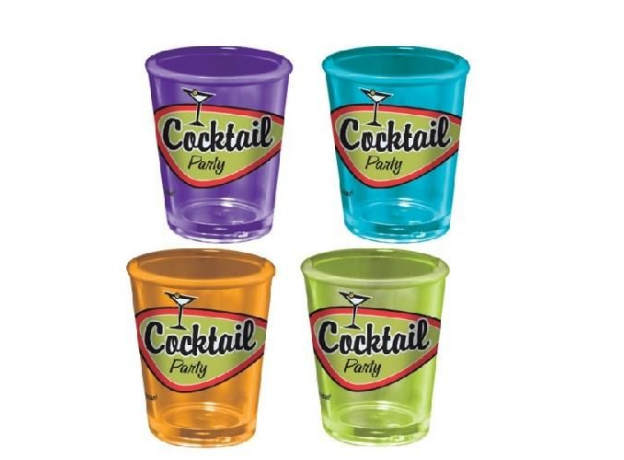 4 Types Shot glass Cocktail Party - Multi Colour