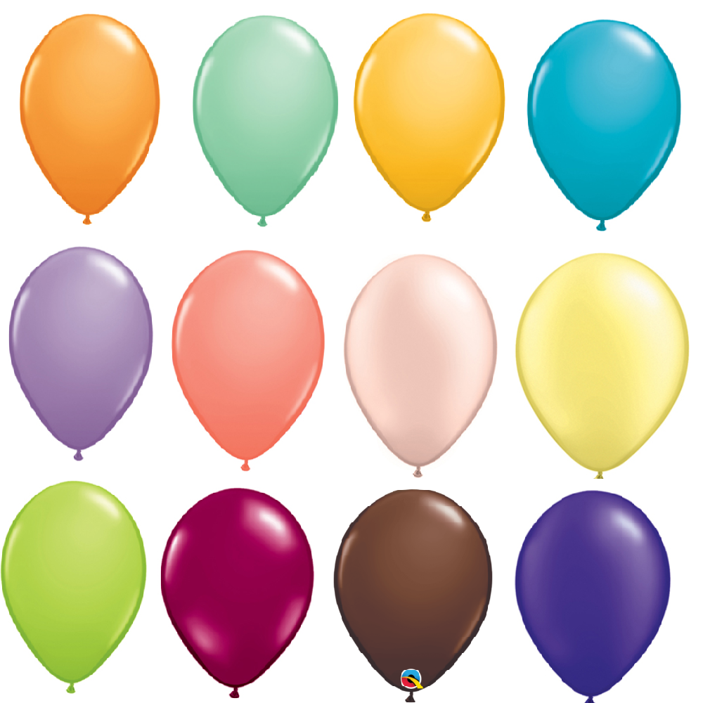 Qualatex 11 Inch Plain Latex Balloon (Pack Of 100) at 50% Off (was at ...