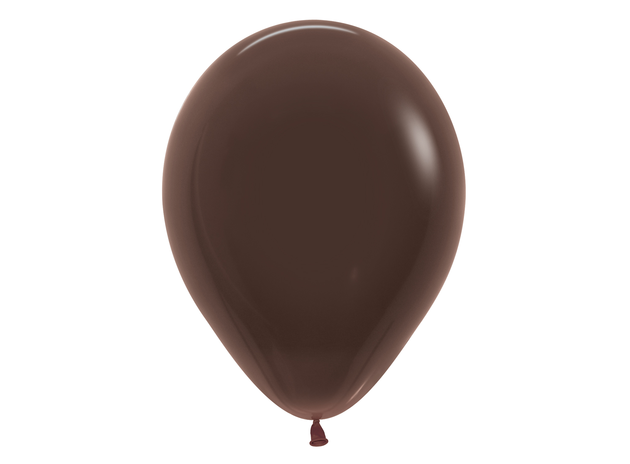 Amscan Sempertex 50 Fashion Colour Latex Balloons - 12 Inch Chocolate Solid