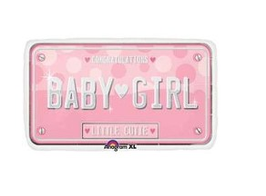 Anagram Baby Girl License Plate