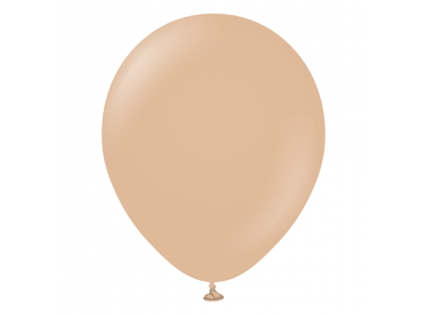 Kalisan 100 Retro Latex Balloons - 5 Inch Desert Sand